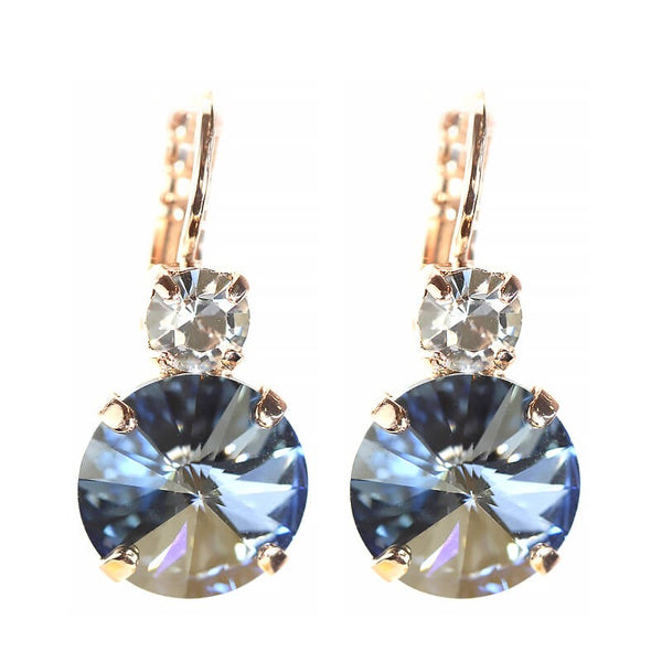 MARIANA SILVER SHADOW CRYSTAL EARRINGS | Master Jewellers