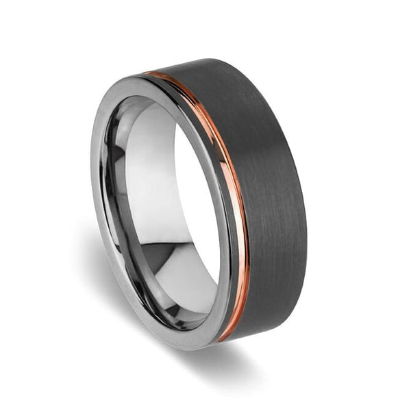 BLAZE TUNGSTEN STEEL RING | Master Jewellers